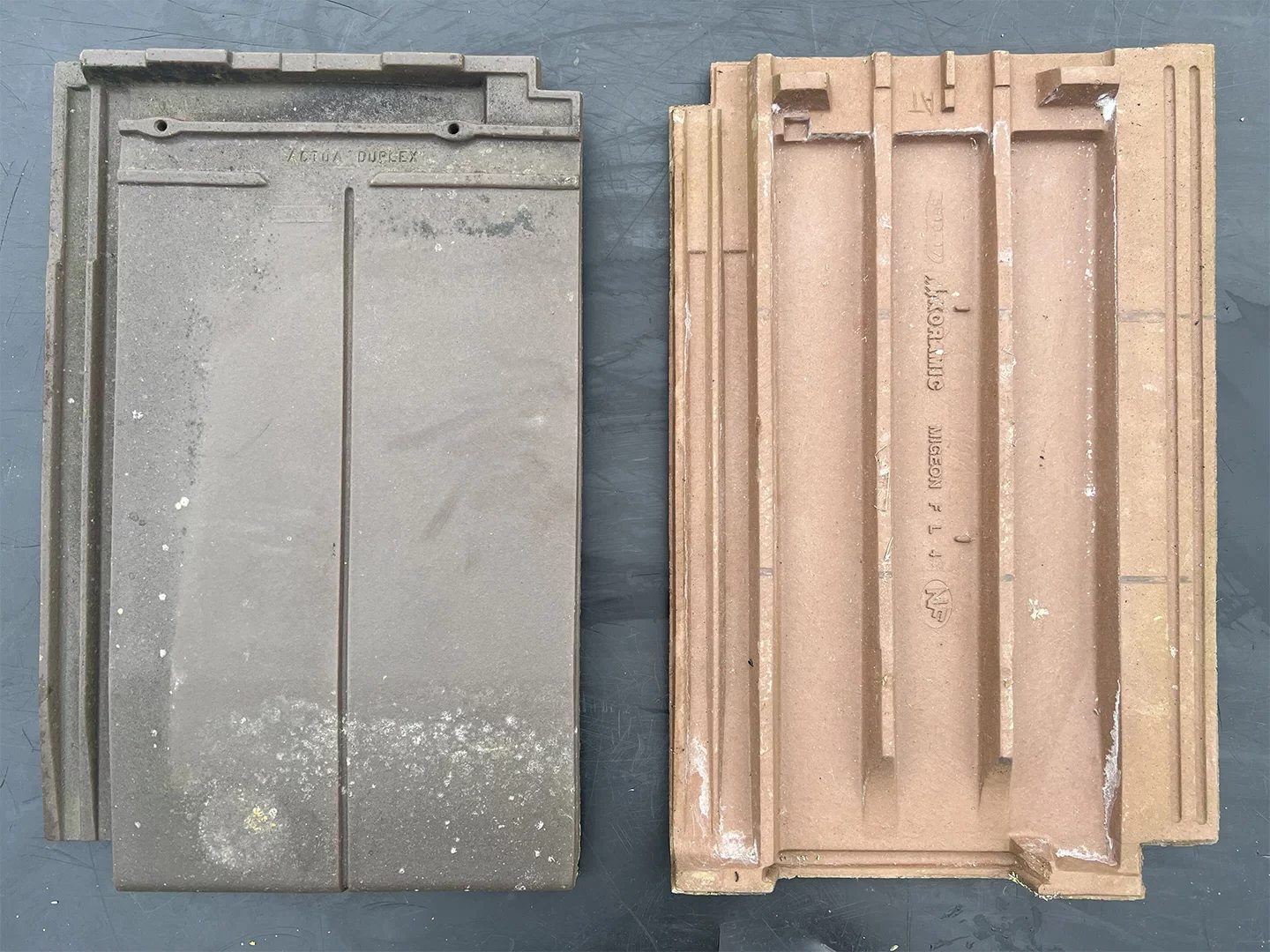 Koramic migeon actua duplex brune - Tuiles d'occasion