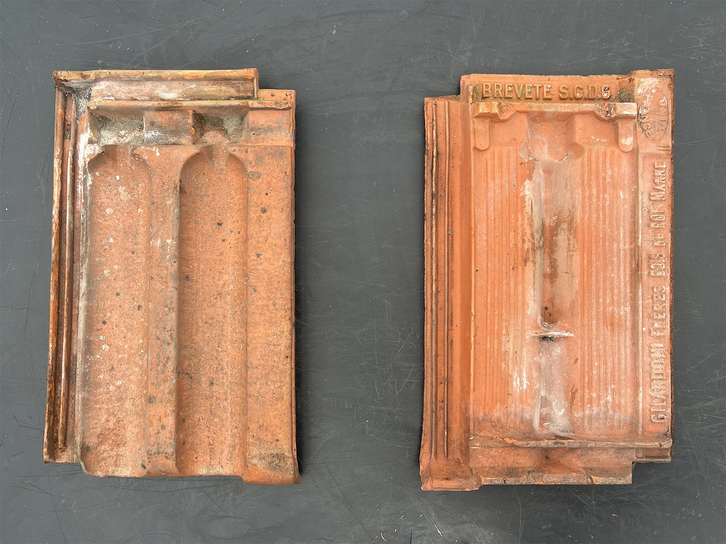 gilardoni Frères bois du roi orange 4TER petit modèle - Tuiles d'occasion